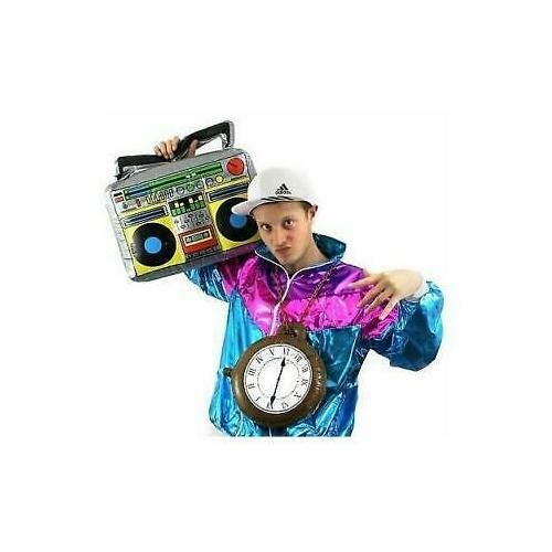 1980's Inflatable Boombox Blow Neon Music Stereo Prop Decoration ...