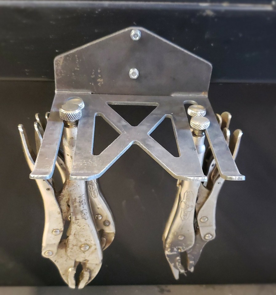 Vise Grip Storage Rack Vice Holder - Wall mount - Size 7WR / 7CR / 9LN ...