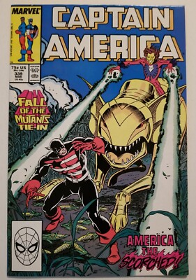 Captain America #339 (Marvel Comics, 1988) US Agent, Fall of the ...