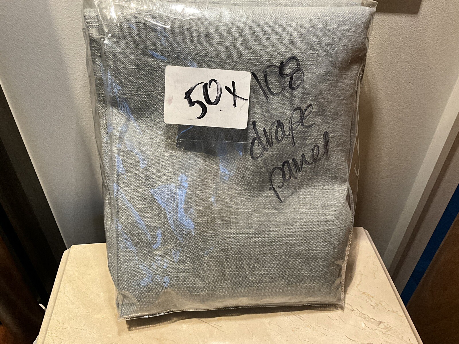 New! 1 Pottery Barn Emery Linen+ Cotton Tab Curtain Drape 50 x 108 ...