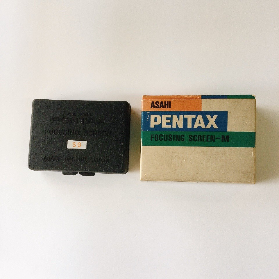 ASAHI Pentax Focusing Screen M Grid Matte Type SG For MX 28mmf/3.5 ...