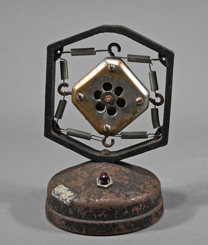 Vintage 1930's Carbon Microphone on a Stand | eBay