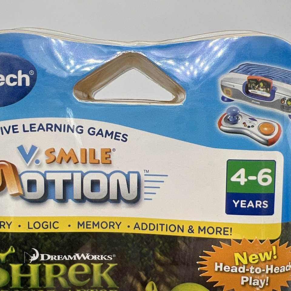VTECH V.Smile Motion Shrek Forever After Game Cartridge NEW SEALED Fast ...