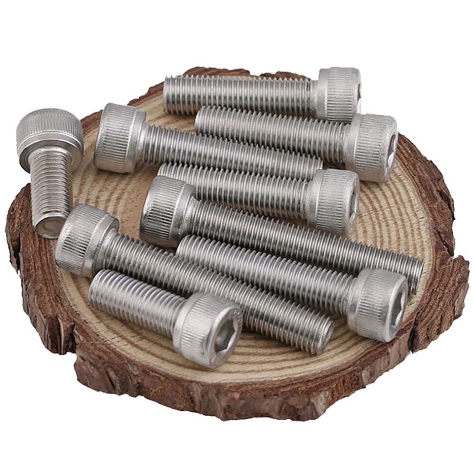 M12 - 1.75 304 Stainless Steel Hex Socket Head Cap Screws Allen Key ...