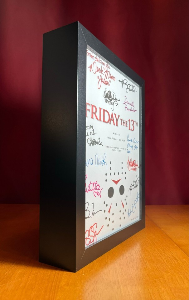 Friday the 13th 2009 Script Signed- Autograph Reprints- Friday the 13th ...