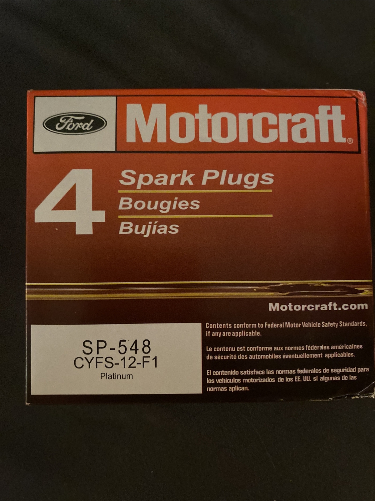 Motorcraft CYFS12F5 - Alternative spark plugs