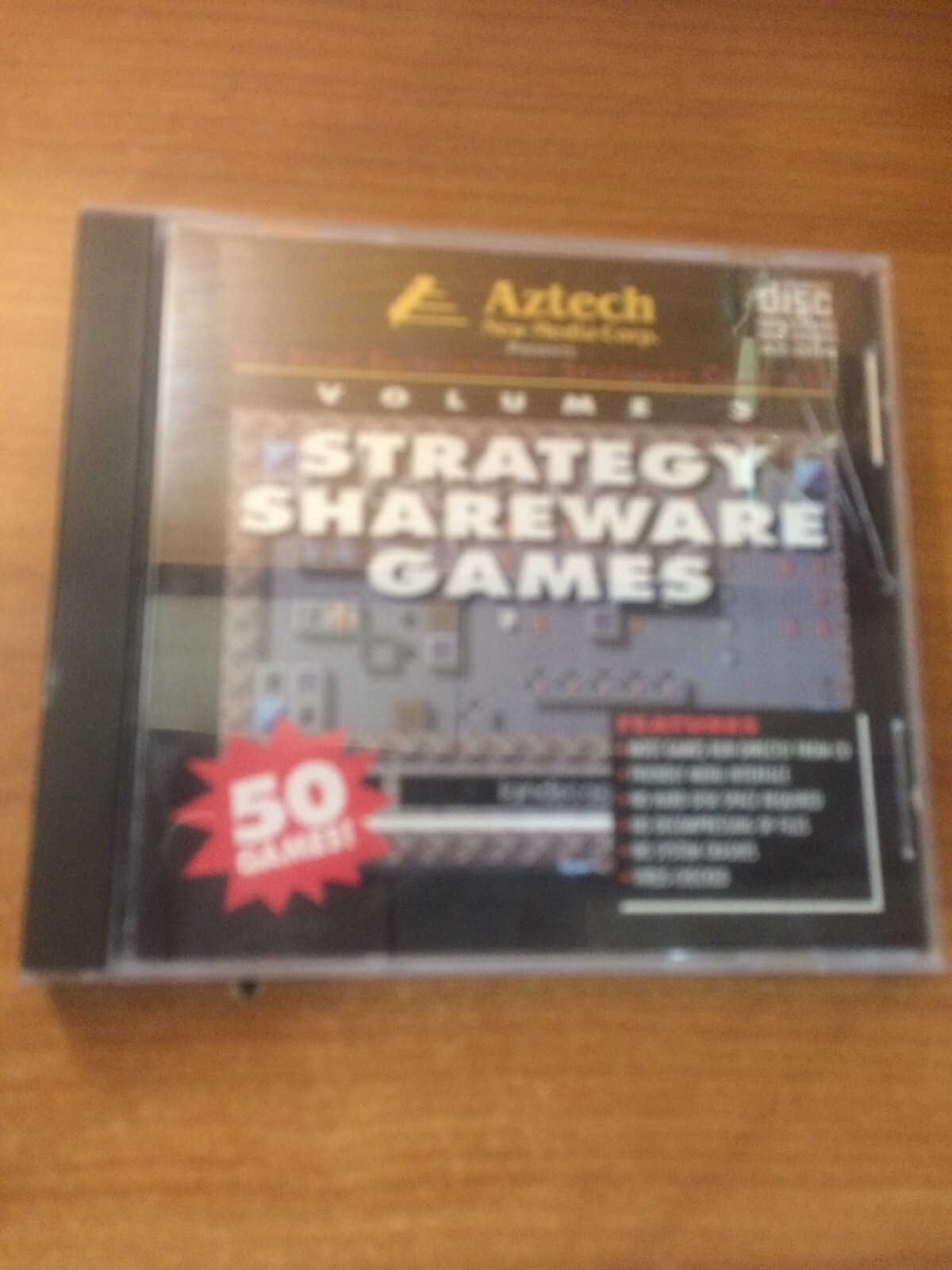 Strategy Shareware Games Volume 3 (CD-ROM) 50 GAMES!!! Aztech New Media ...