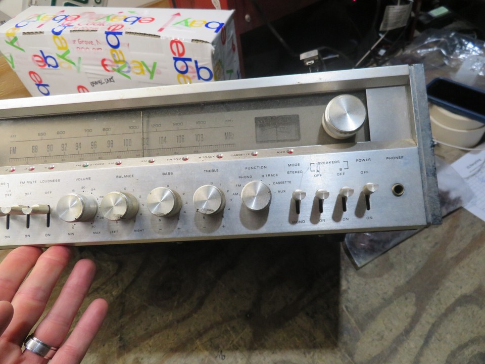 Vintage Zenith Integrated Stereo System Model IS 4081 IS4081 PARTS ...