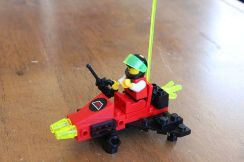 1x LEGO Minifig Minifigure VINTAGE Space Astronaut M Tron 6811 Pulsar ...