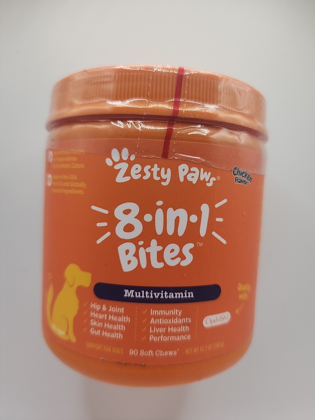 Zesty Paws 8-in-1 Multivitamin Chews Soft Bites Chicken Flavor 90 ct 02 ...