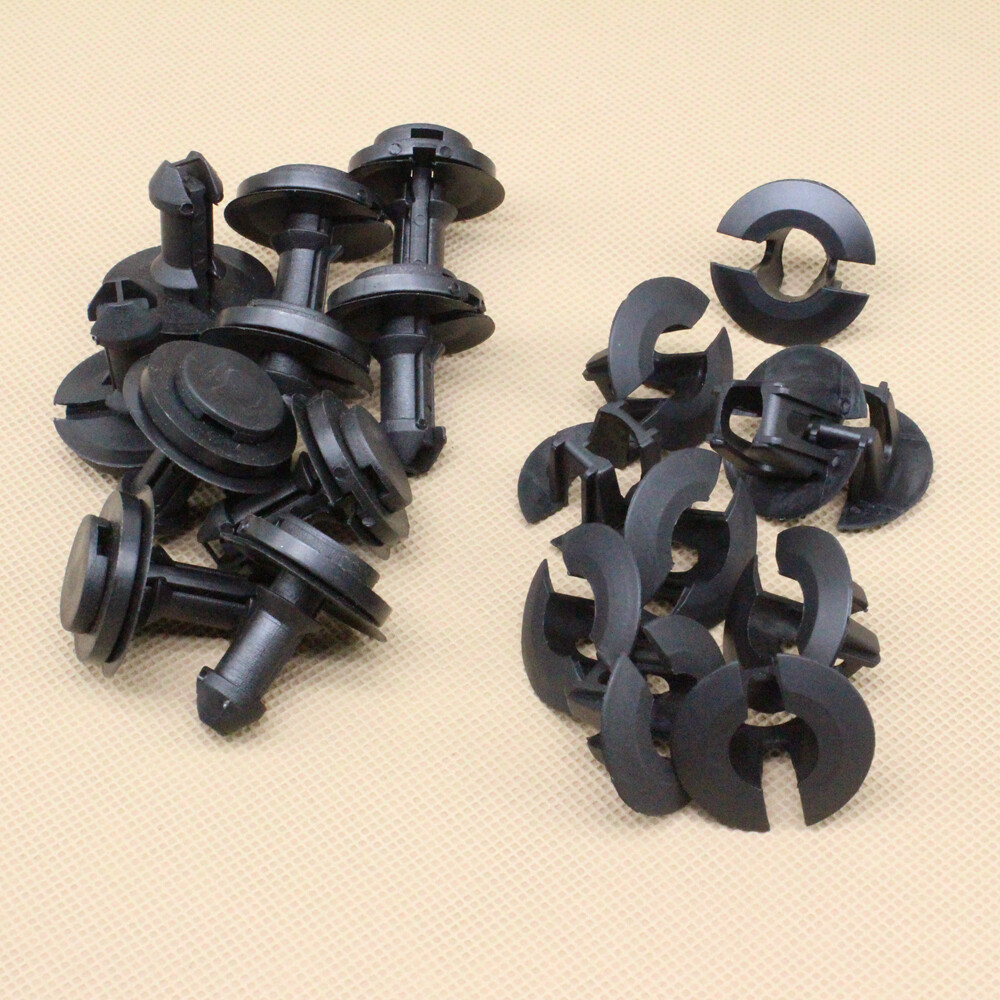 For GM Lower Air Deflector Retainer Clips 15733971 & Grommets 15733970 ...