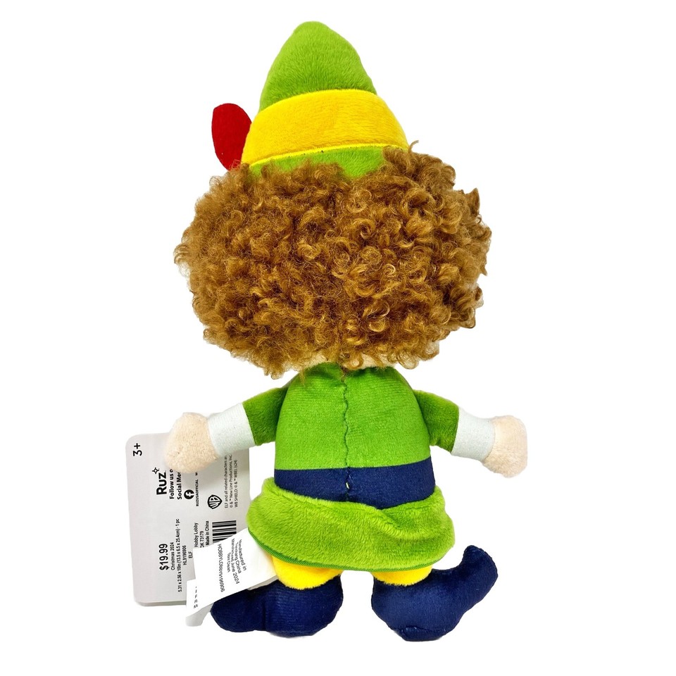 Buddy The Elf Plush Doll Stuffed Animal Holiday Christmas Toy Will ...
