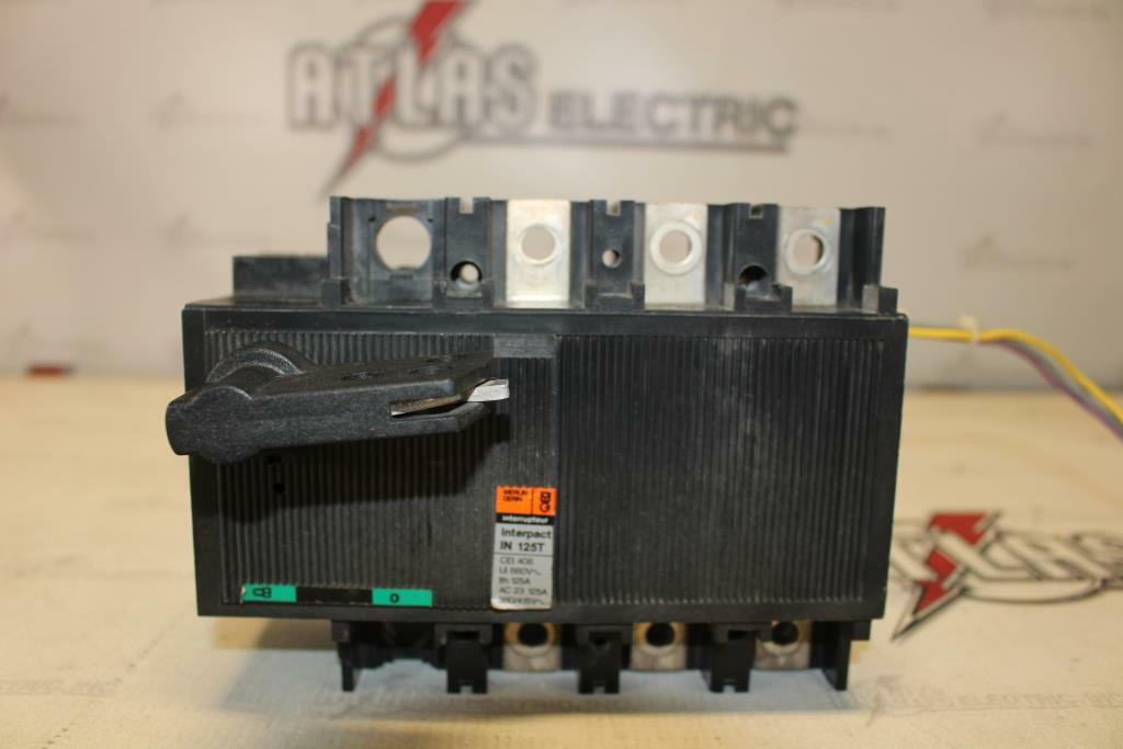 MERLIN GERN IN125T INTERPACT 660V 125AMP CIRCUIT BREAKER | eBay