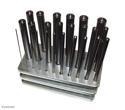 TRANSFER PUNCH SET, METRIC SIZES – machinist center punches hand tool ...