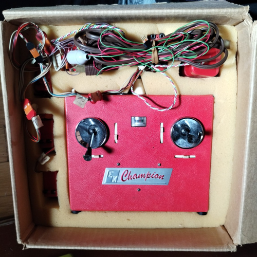 vintage rc transmitter ek champion logictrol in original box with ...