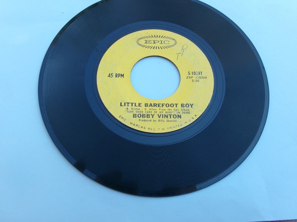 Bobby Vinton -45 EPIC I Love How You Love Me/Little Barefoot Boy-EX | eBay