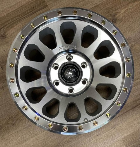 Fuel Off-Road Vector D647 17x8.5 +7 6x139.7 Silver Machined (Set of 4 ...