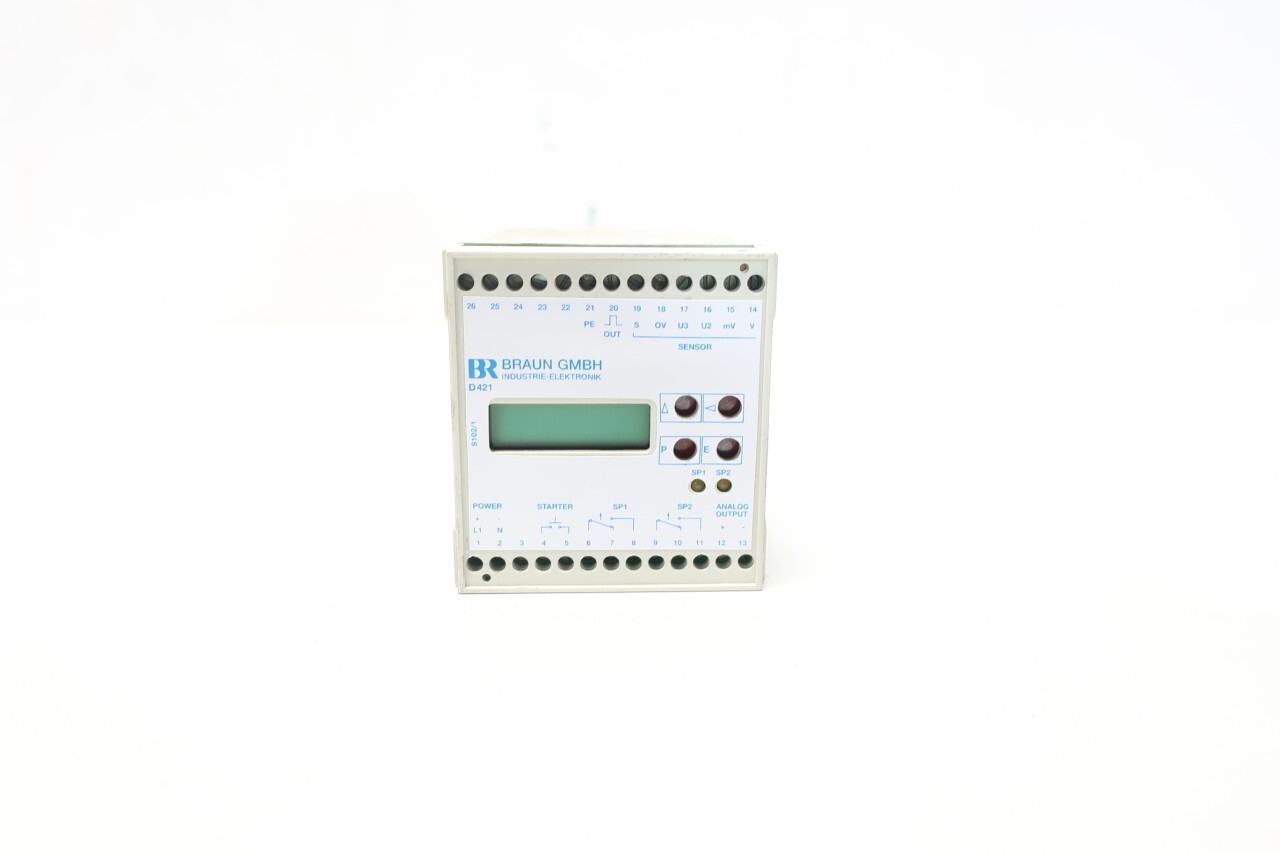 Braun D421.51U2 Speed Monitor Electronic Transducer 85-265v-ac | eBay