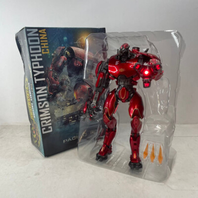 Crimson Typhoon Jaeger 7.9" Movable Action Figure Toy Statue Pacific ...