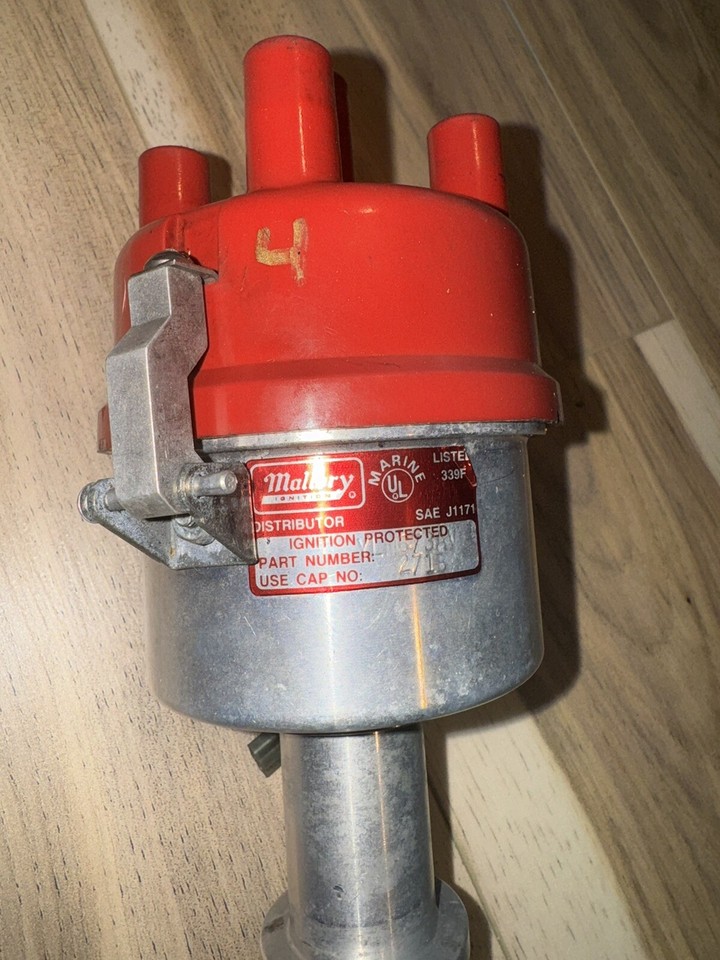 Mallory® Ignition distributor - Part # YLM673AV CAP NO: 271B | eBay