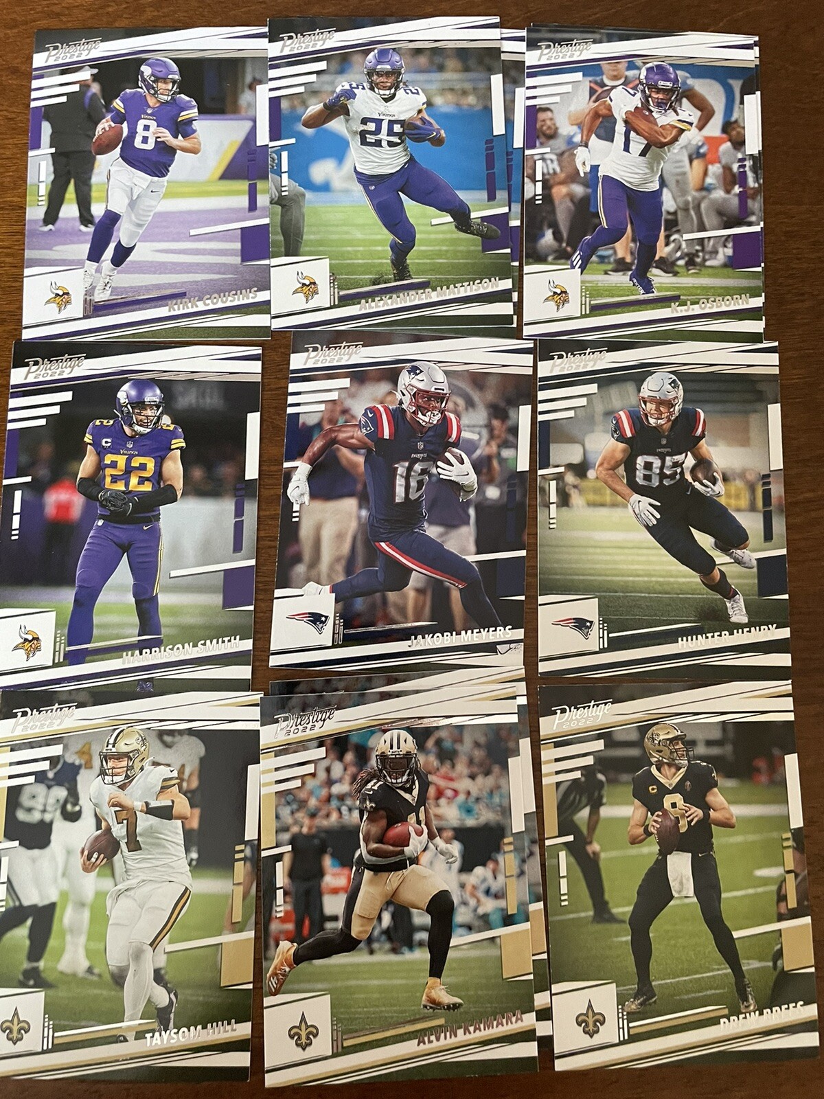 2022 NFL Panini Prestige Football Trading Cards Complete Your Set/You ...
