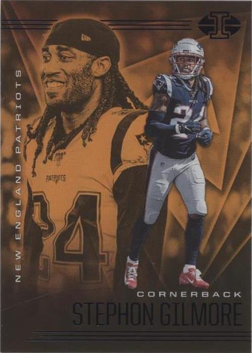 2020 Panini Illusions - Stephon Gilmore #77 Trophy Collection Orange ...