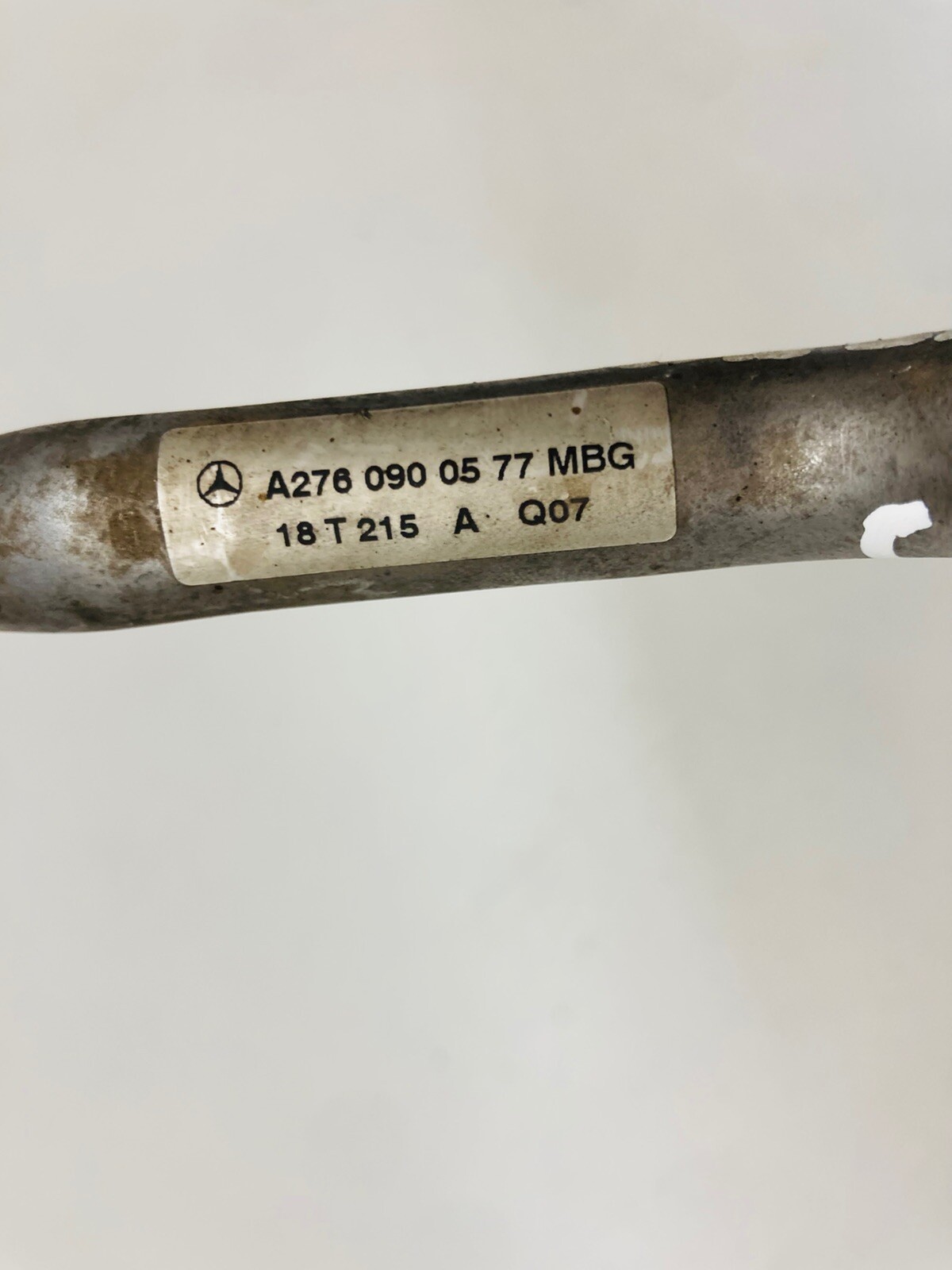 TURBO OIL RETURN PIPE LEFT MERCEDES W205 AMG C43 V6 3.0 PETROL ...