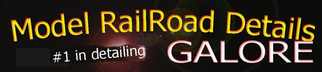 MODEL RAILROAD DETAILS GALORE | eBay Stores