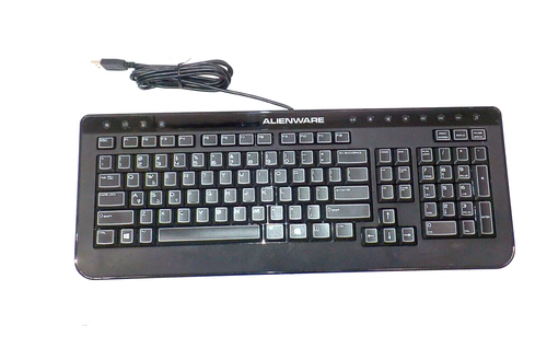 Dell OEM AlienWARE Multimedia Black USB Keyboard 40CM0 SK-8165 | eBay