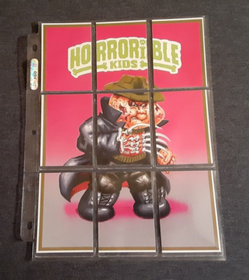 garbage pail kids puzzle freddy krueger OH,THE HORROR-IBLE misery ...