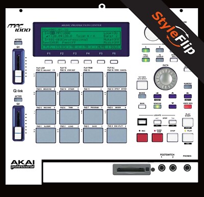 Akai MPC 1000 Skin | Color White | Protective Decal | StyleFlip Skins ...