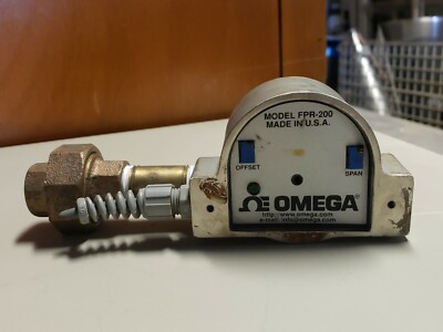 Omega Flow Sensor FPR-200 - Not tested | eBay