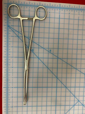 V. Mueller GL650 Foerster Sponge Forceps Stainless Steel 9-3/4"Straight ...