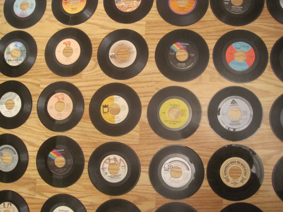 67 records large record lot vintage 45 record classics classic hits ...