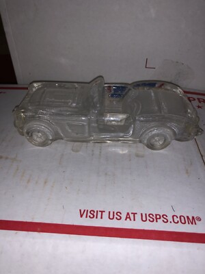 Vintage 1955 Corvette Convertible Glass Model Paperweight | eBay