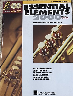 Essential Elements 2000 Comprehensive Book With DVD for Band - B ...