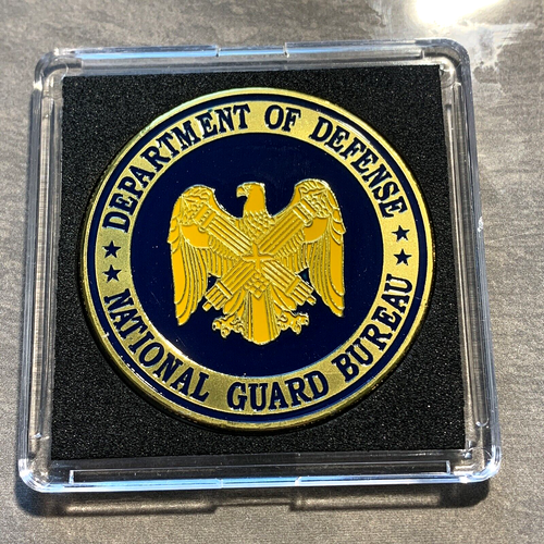 NATIONAL GUARD BUREAU Challenge Coin United States DOD with Case | eBay