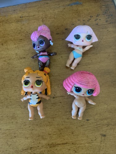 LOL Surprise Lot of 4 Mini Dolls 3" Figures Toys | eBay