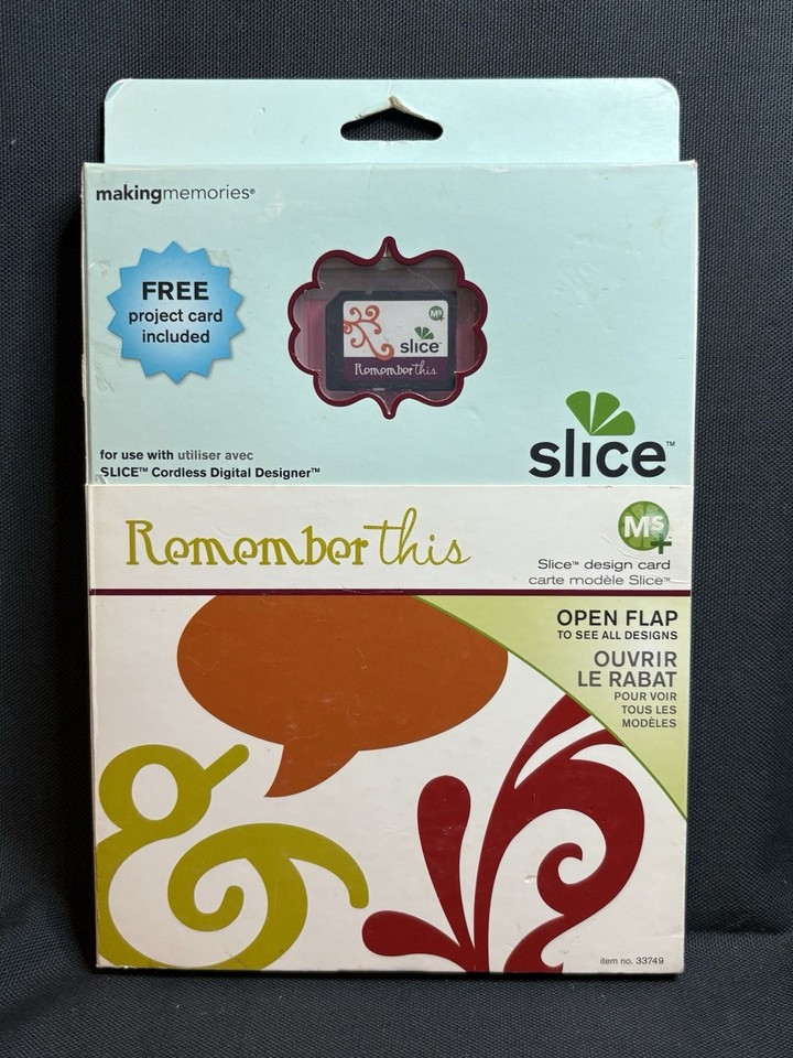 Making Memories Slice Design Cards 3 - Vtg Findings, Remember this ...