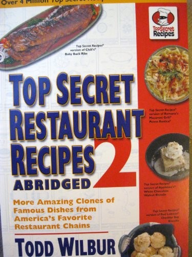 Top Secret Restaurant Recipes - VERY GOOD | eBay
