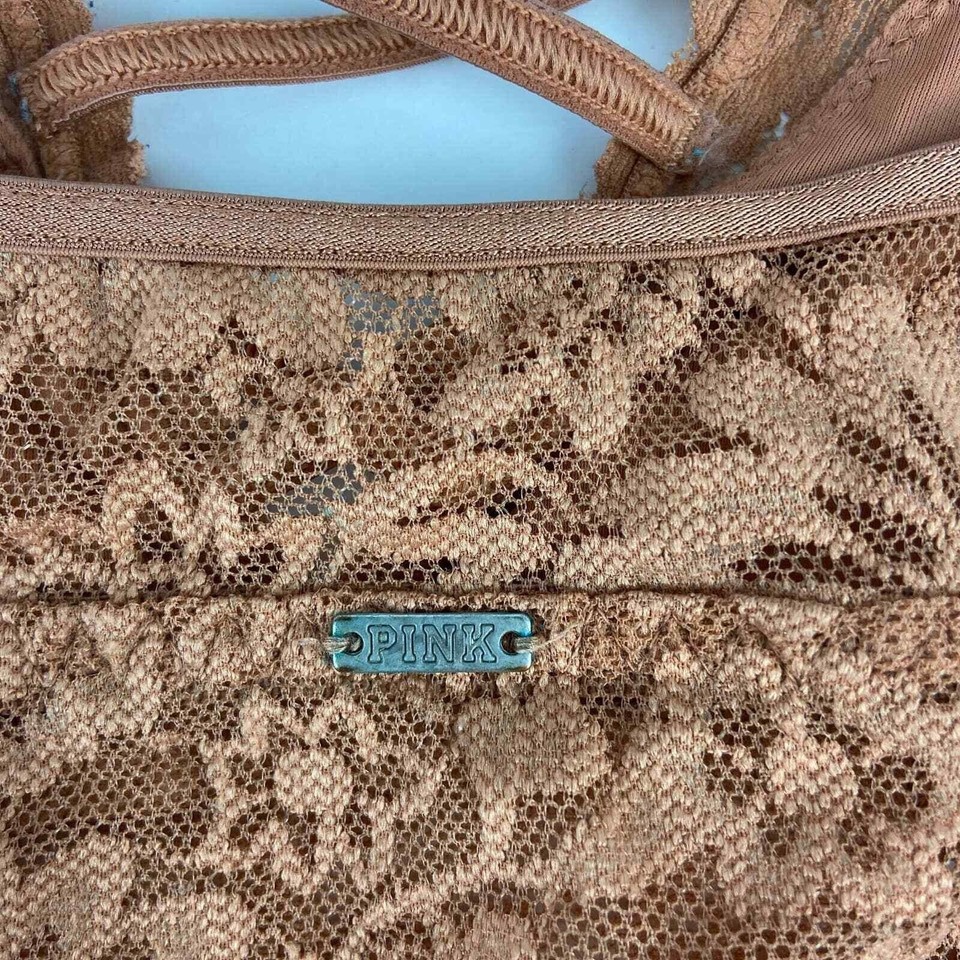 Pink Victoria Secret Size Medium Lace Bralette | eBay