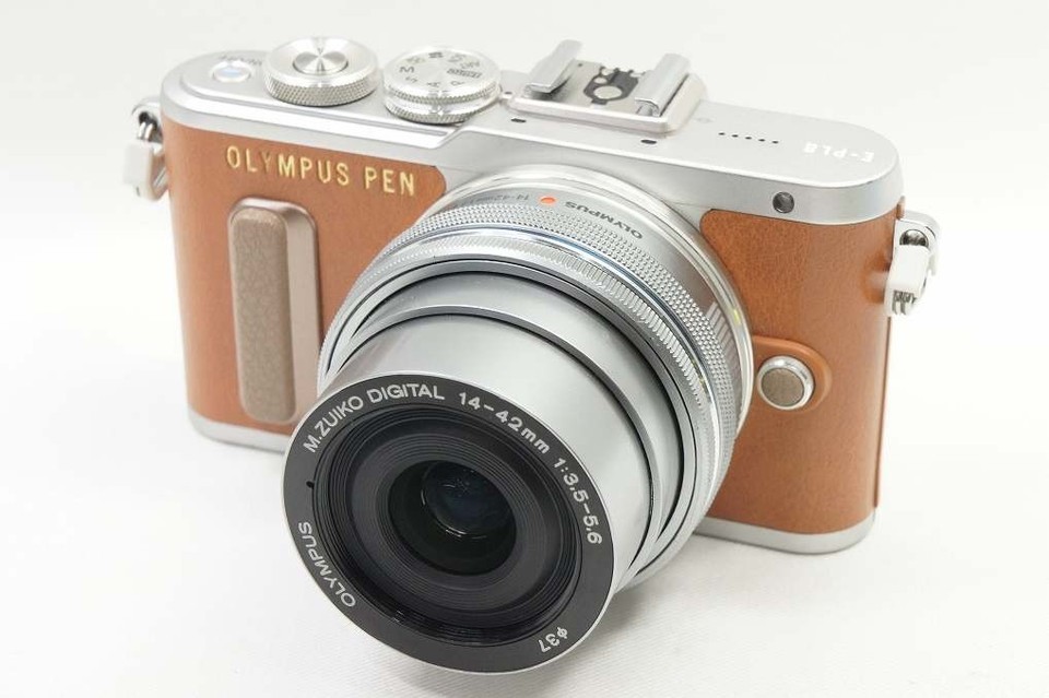 [1,500 shots] OLYMPUS PEN E-PL8 Digital Camera Brown Body w/ 14-42mm #250706f | eBay