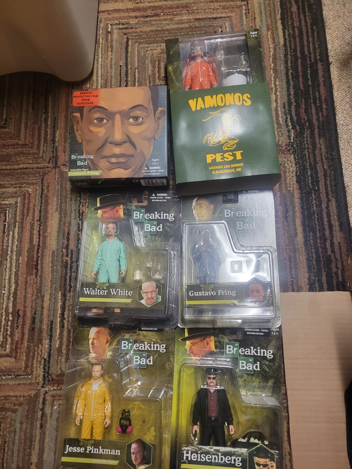 Breaking Bad Lot of 6 Action Figures Collectible Rare New Unopened | eBay