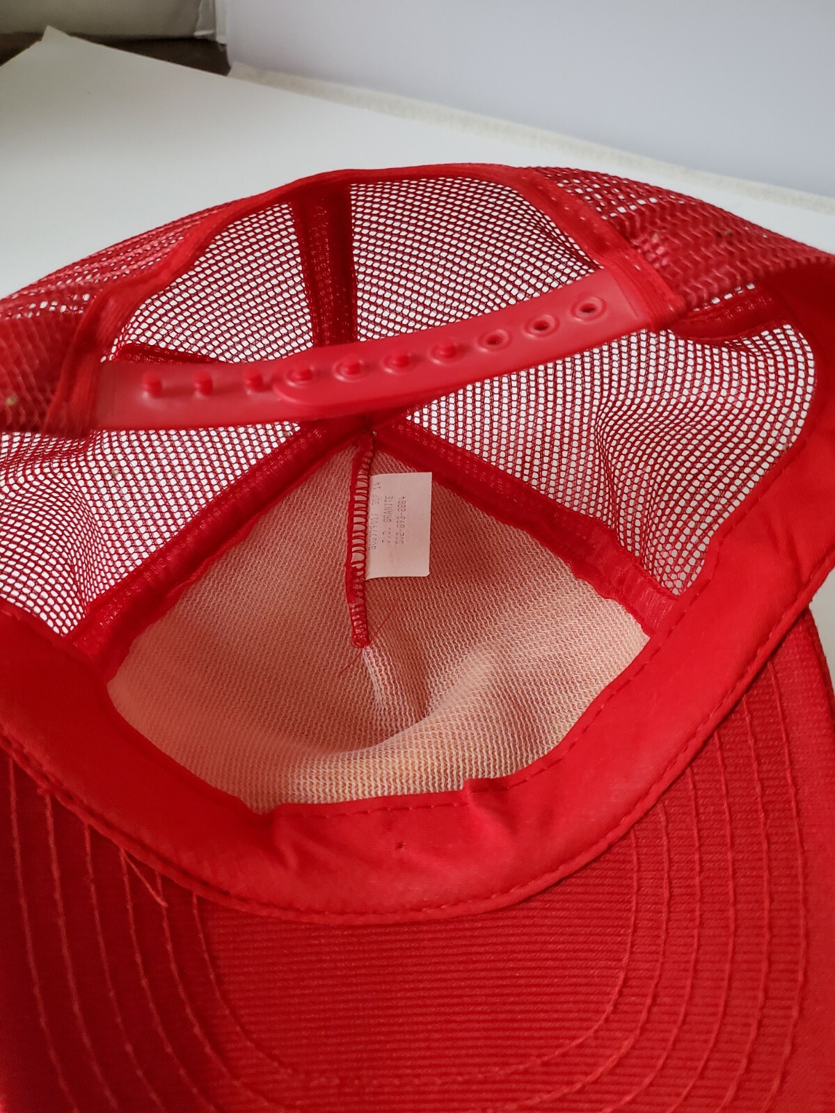 Troy-Bilt Vintage Trucker Red Ball Cap Hat Snapback M… - Gem