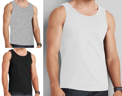 Mens Vests Gym Muscle Tank Top Training Multi Packs Lot Reduced Prices ...