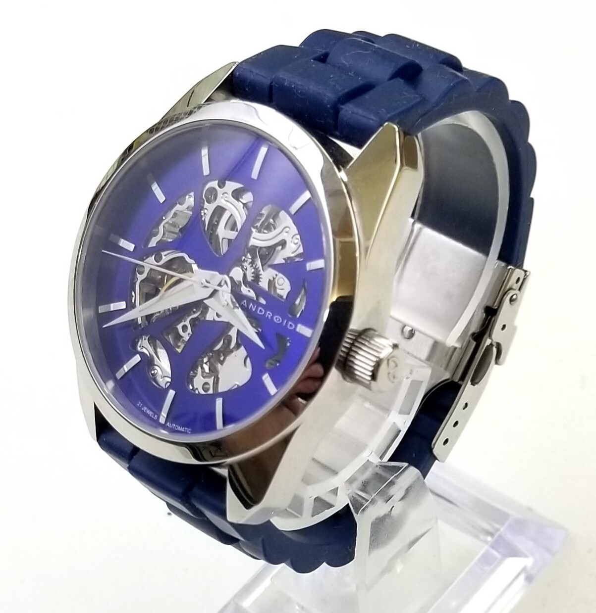 RARE,UNIQUE Unisex AUTOMATIC Watch ANDROID U.S.A. AD572. Skeleton. In ...