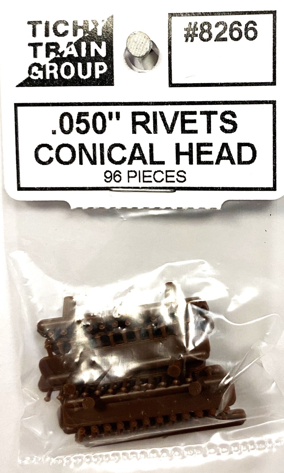 HO Scale Tichy Train Group 8266 .05" Diameter Conical Head Rivet pkg ...