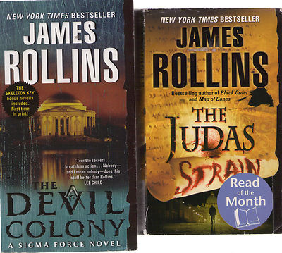 Complete Set Series - Lot of 16 Sigma Force books by James Rollins ...