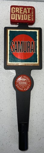 Great Divide Brewing SAMURAI Beer Tap Handle RARE SW44 | eBay