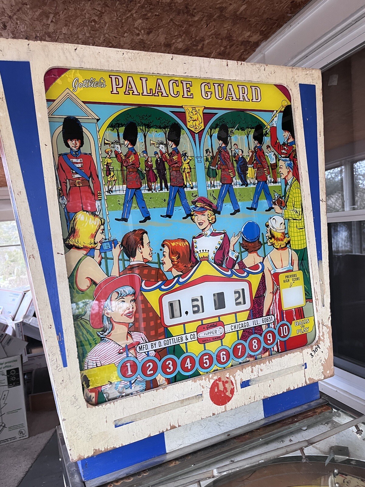 Palace Guard Pinball Machine eager to sell make offer | eBay